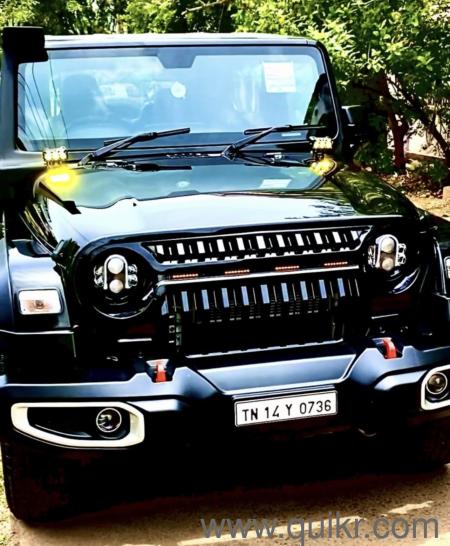 Black 2021 Mahindra Thar DI 4WD 17,000 kms driven in OMR, Chennai ...