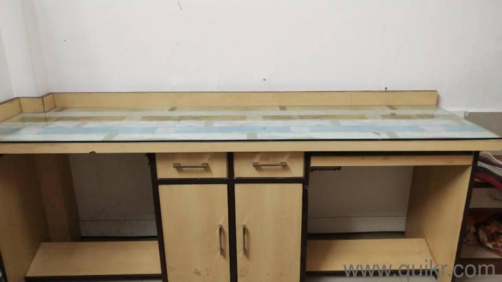 Study table for 2 persons with upper unit book shelf | Bhopal | Quikr