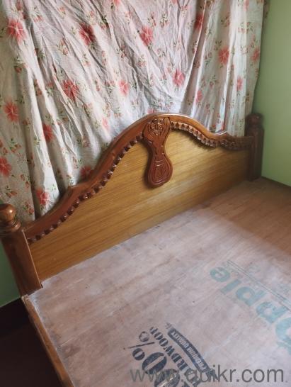 Double size bed 7/5 good condition with harden wood | Bangalore | Quikr