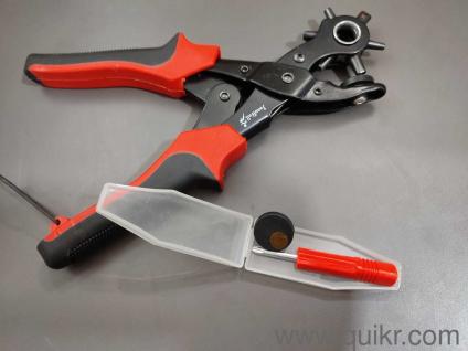 Revolving Punch plier heavy duty for punching holes in leather belts ...