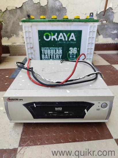 Microtek UPS Inverter 860EB with Okaya Tubular Battery | Haldwani | Quikr