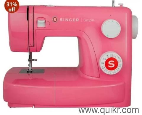 Singer Simple 3223 Automatic Zig-Zag Electric Sewing Machine with 23 ...