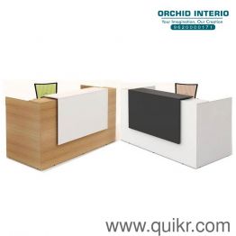 Reception Table with year warranty at low price Material : Pre ...