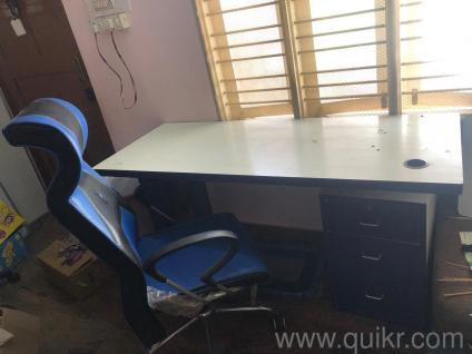 Office Table 2*5 feet Plywood with Boss Office Chair | Bangalore | Quikr