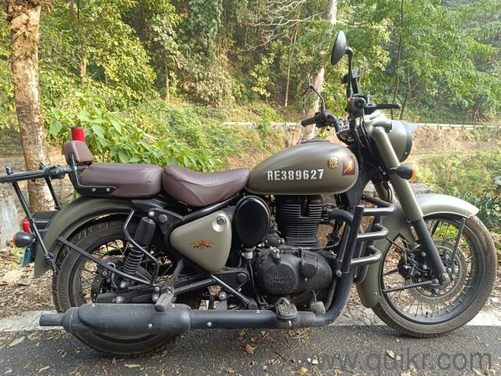 2024 Royal Enfield Classic 350 Classic Signals 1,300 kms driven in ...