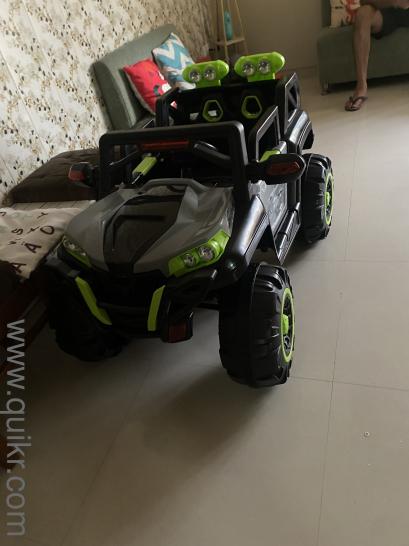 Electrical big car heavy car for kids nd new nd 20 kg weight can sit in ...