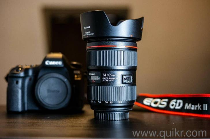 Brand new Canon EOS 6D Mark II digital camera with complete kit, lens ...