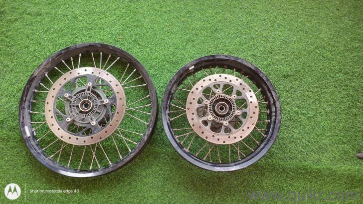 For Sale: Tubed Rims for Royal Enfield Himalayan 450 (Kamet White ...