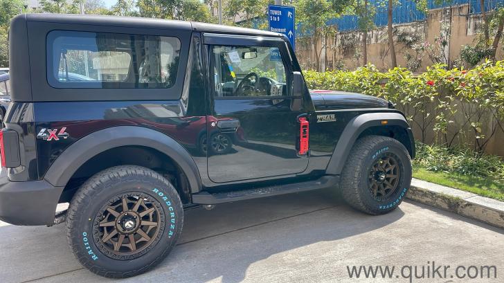 Black 2023 Mahindra Thar DI 4WD 16,500 kms driven in RR Nagar ...