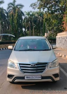 Beige 2015 Toyota Innova 2.5 G 7 STR BS IV 72,100 kms driven in Chembur ...