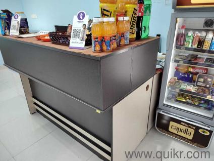 Cash Counter Table 5ft (Grey & Half White) Ready to Use | Bangalore | Quikr