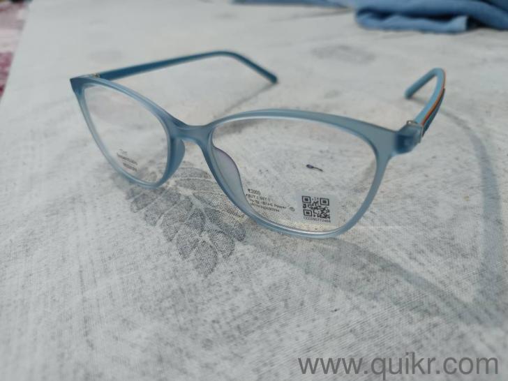 Lenskart Stylish light Blue Frame Specs Lightweight & Comfortable ...