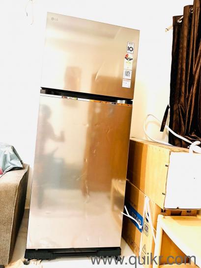 LG 380 L 2star frost free smart inverter double door fridge silver ...