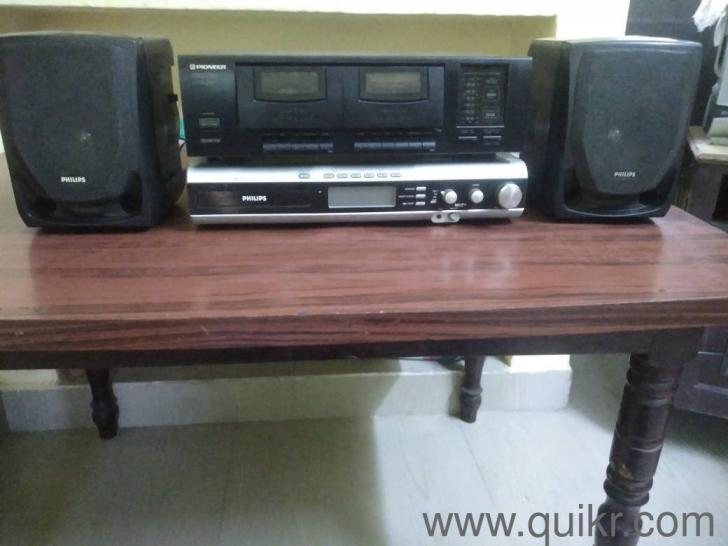 PIONEER Double Cassette Deck - PHILIPS Tuner Amplifier - PHILIPS Bass ...