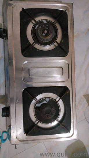 Gas stove with 2 burner and regulator with pipe | Pune | Quikr