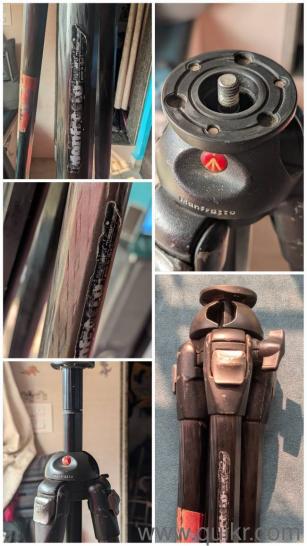 MANFROTTO 055 carbon fiber legs best for wildlife and outdoor ...