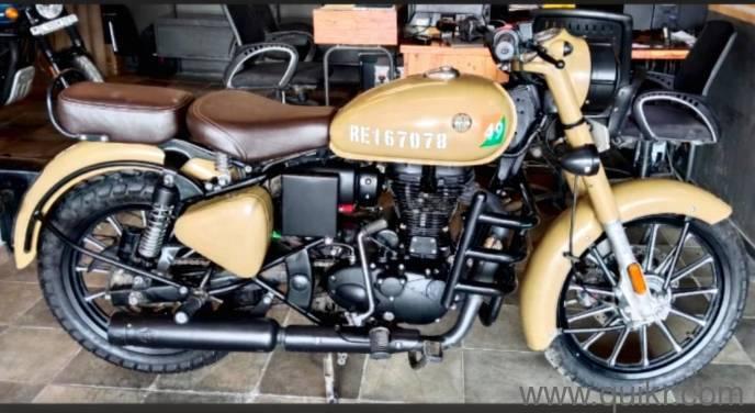 2020 Royal Enfield Classic Desert Storm 7,000 kms driven in Raipur Road ...